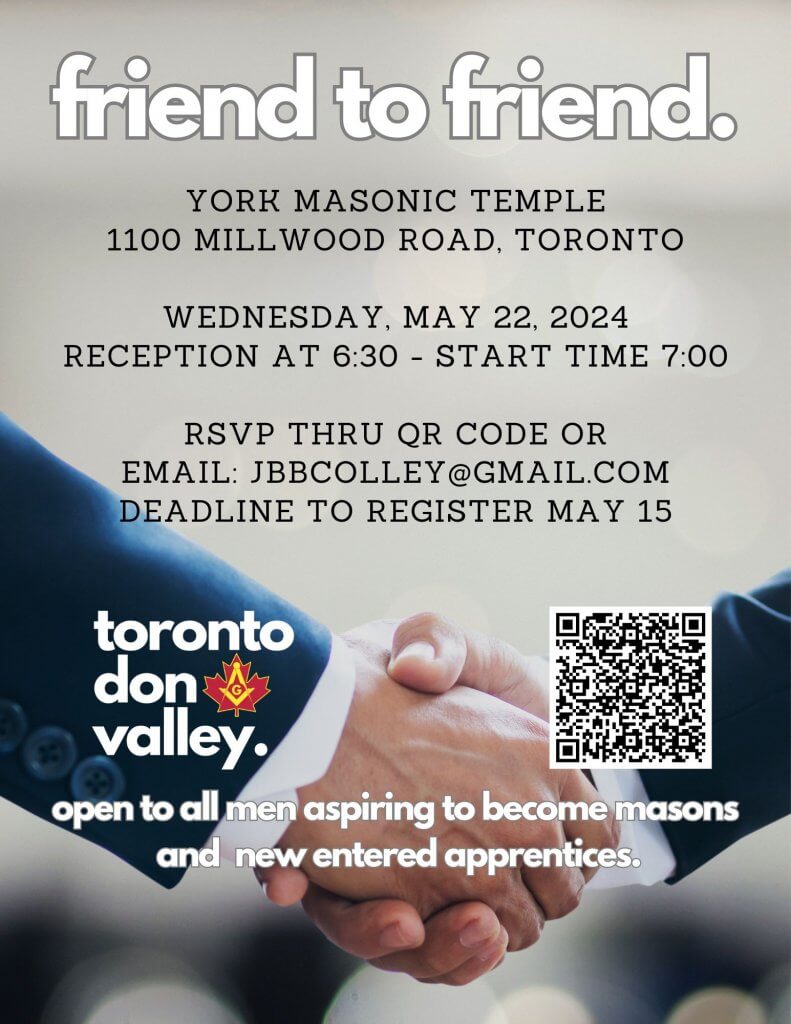 Events - Toronto Don Valley District Masons